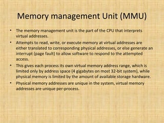 Driver development – memory management | PPT