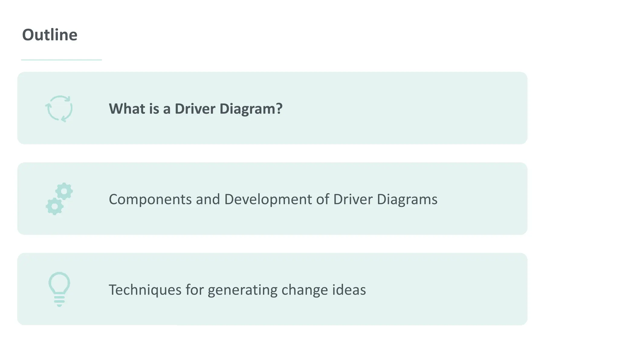 The Driver Diagrams for Quality Improvement | PPTX