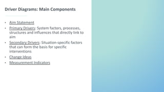The Driver Diagrams for Quality Improvement | PPTX