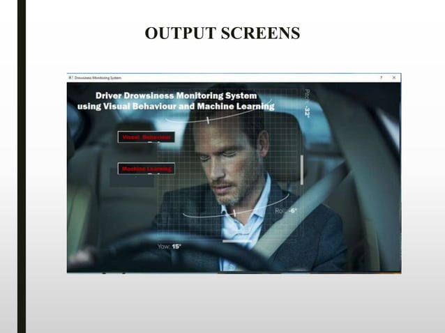 Driver drowsiness monitoring system using visual behavior and Machine ...