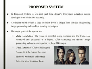 Driver drowsiness monitoring system using visual behavior and Machine ...