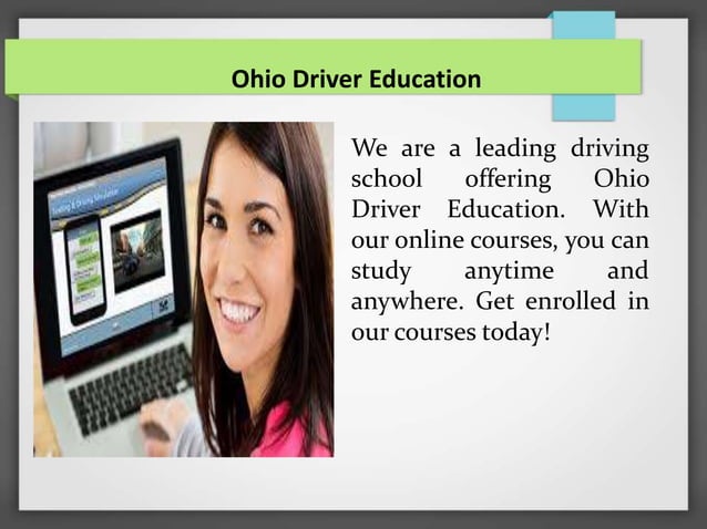Driver education course Ohio | PPT