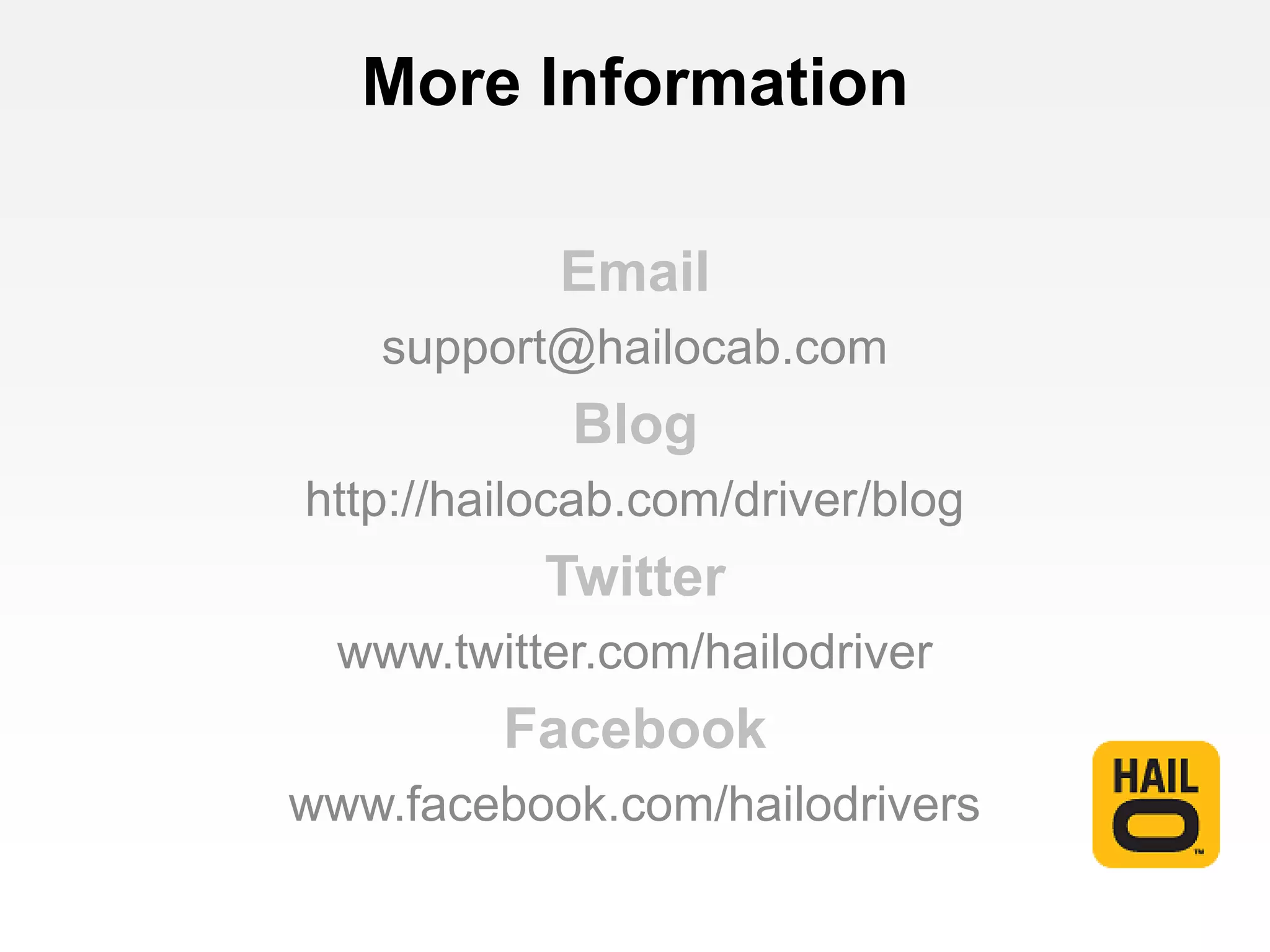 Driver Handbook - Hailo Jobs | PPT