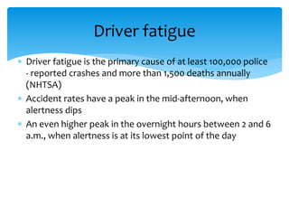 Driver Health Wellness Over the Road | PPTX