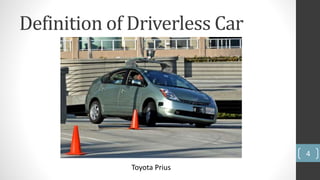 Driverless car | PPT