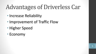 Driverless car | PPT