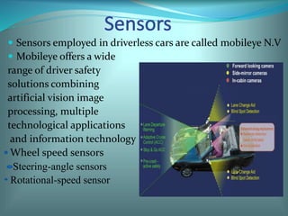 Driverless car | PPT