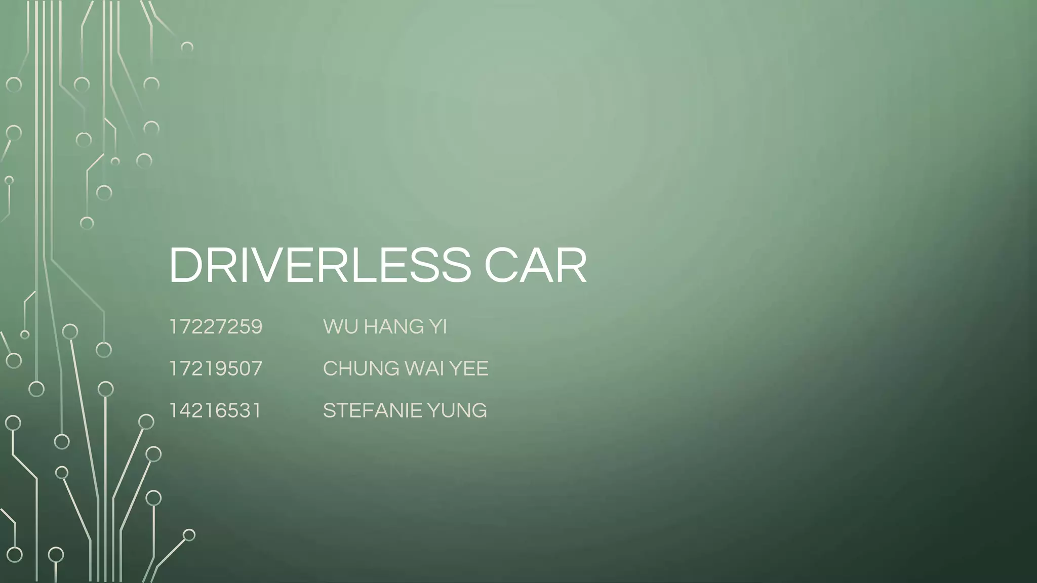 Driverless car | PPT