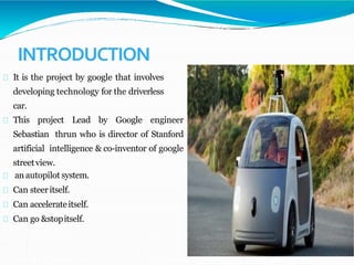 Driverlesscar | PPT