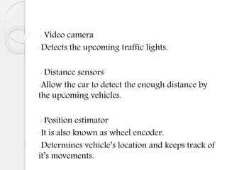 Driverless car | PPT