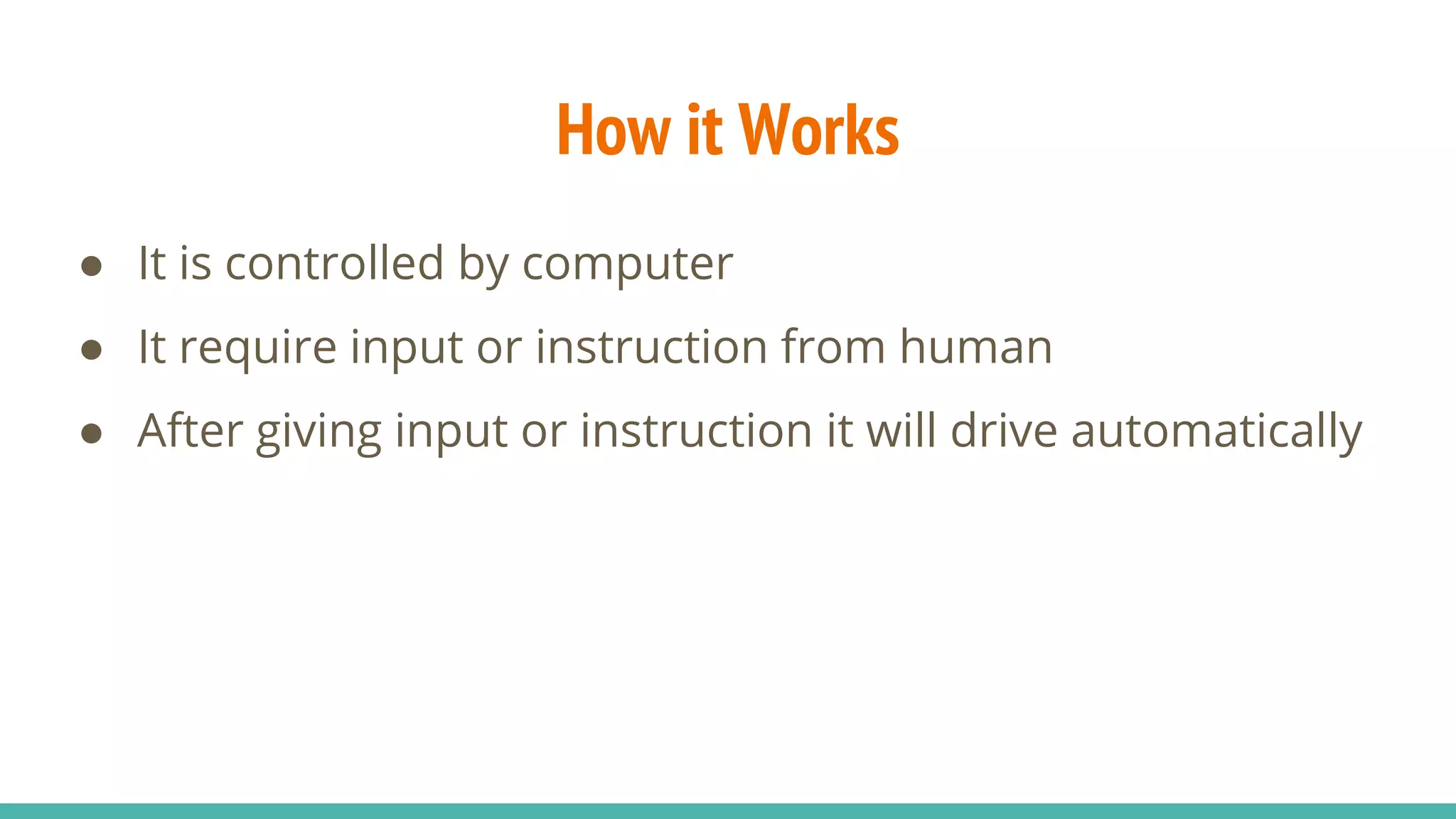 Driverless car | PPT
