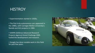 Driverless cars | PPT