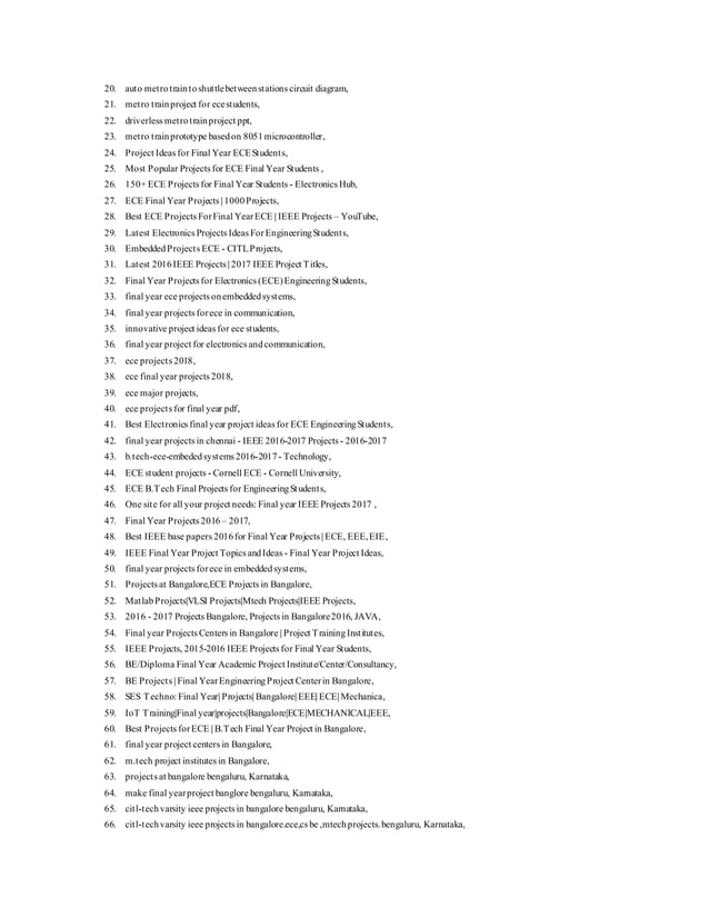 Driverless metro train using arduino uno | DOCX