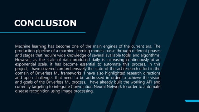 Machine Learning Automation using Flask API | PPT