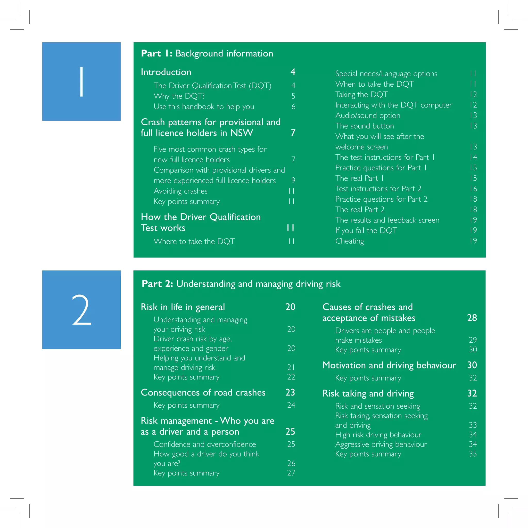 Driver qualification handbook | PDF