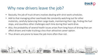 GPS tracking system for Driver Retention | PPT