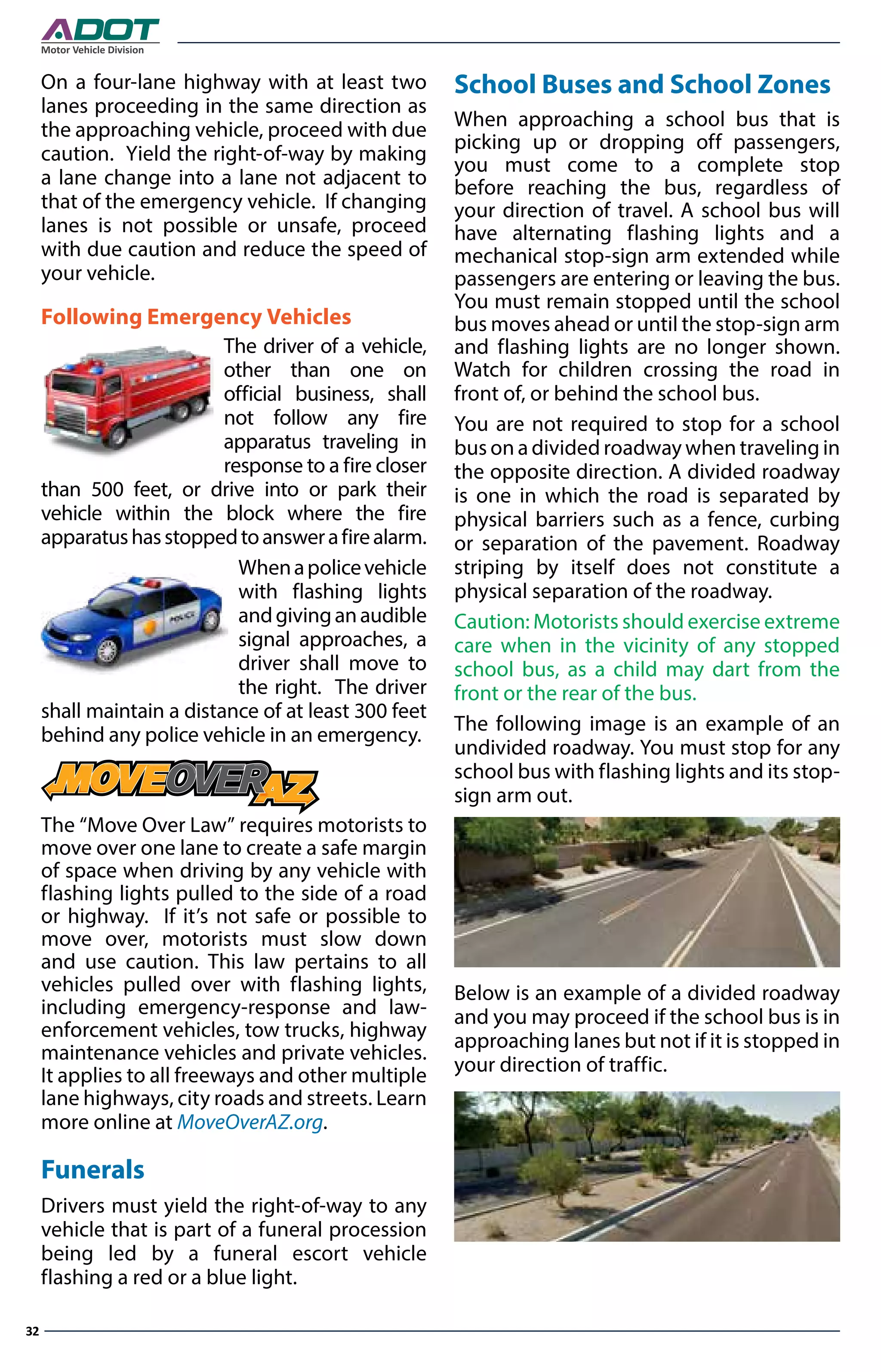 Arizona Driver License Manual | PDF