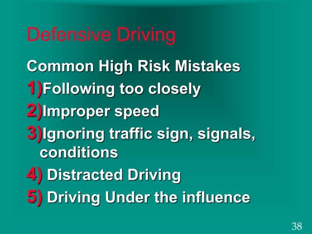 Driver Safety.ppt