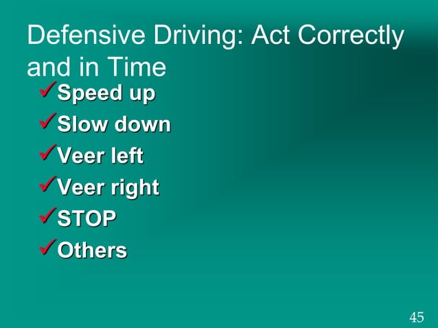 Driver Safety.ppt