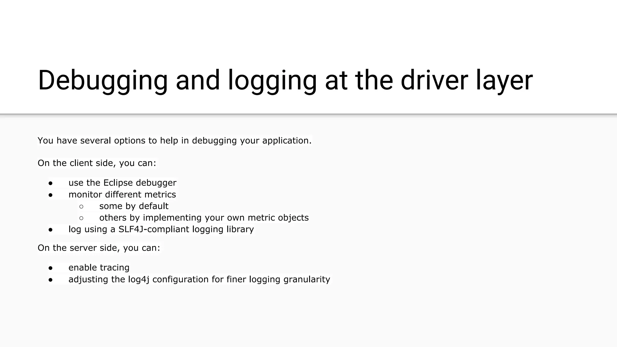 Apache Cassandra - Drivers deep dive | PPT