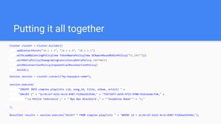 Apache Cassandra - Drivers deep dive | PDF
