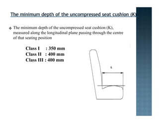 Driver seat regulations | PDF