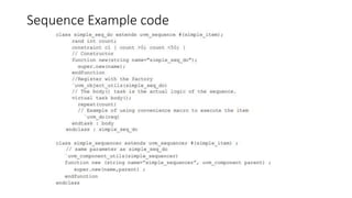 UVM Driver sequencer handshaking | PPTX