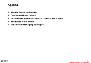 CONNECTED HOME PRESENTATION: What are the market and technology drivers ...