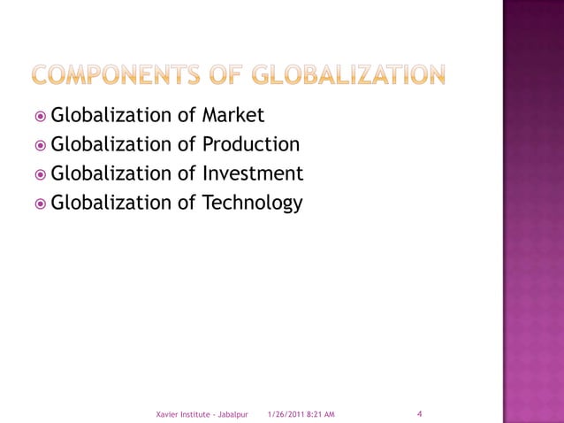 Drivers, globalization of market, production, | PPTX | Business ...