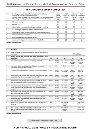 Drivers Medical | PDF