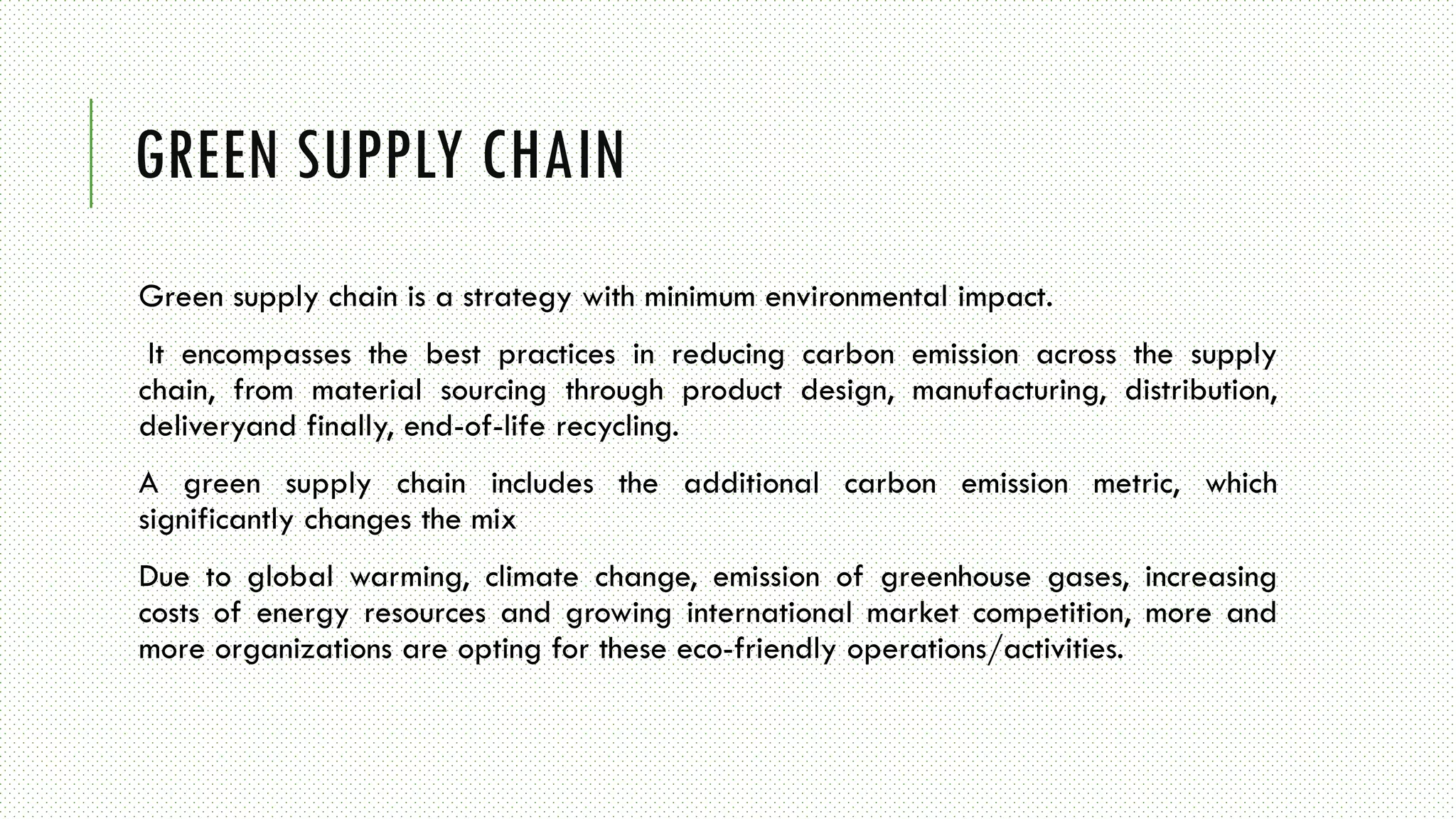 Drivers of green supply chain management | PDF