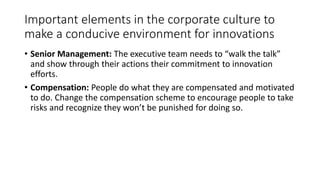 Drivers of innovation | PPTX