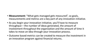 Drivers of innovation | PPTX