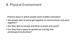 Drivers of innovation | PPTX