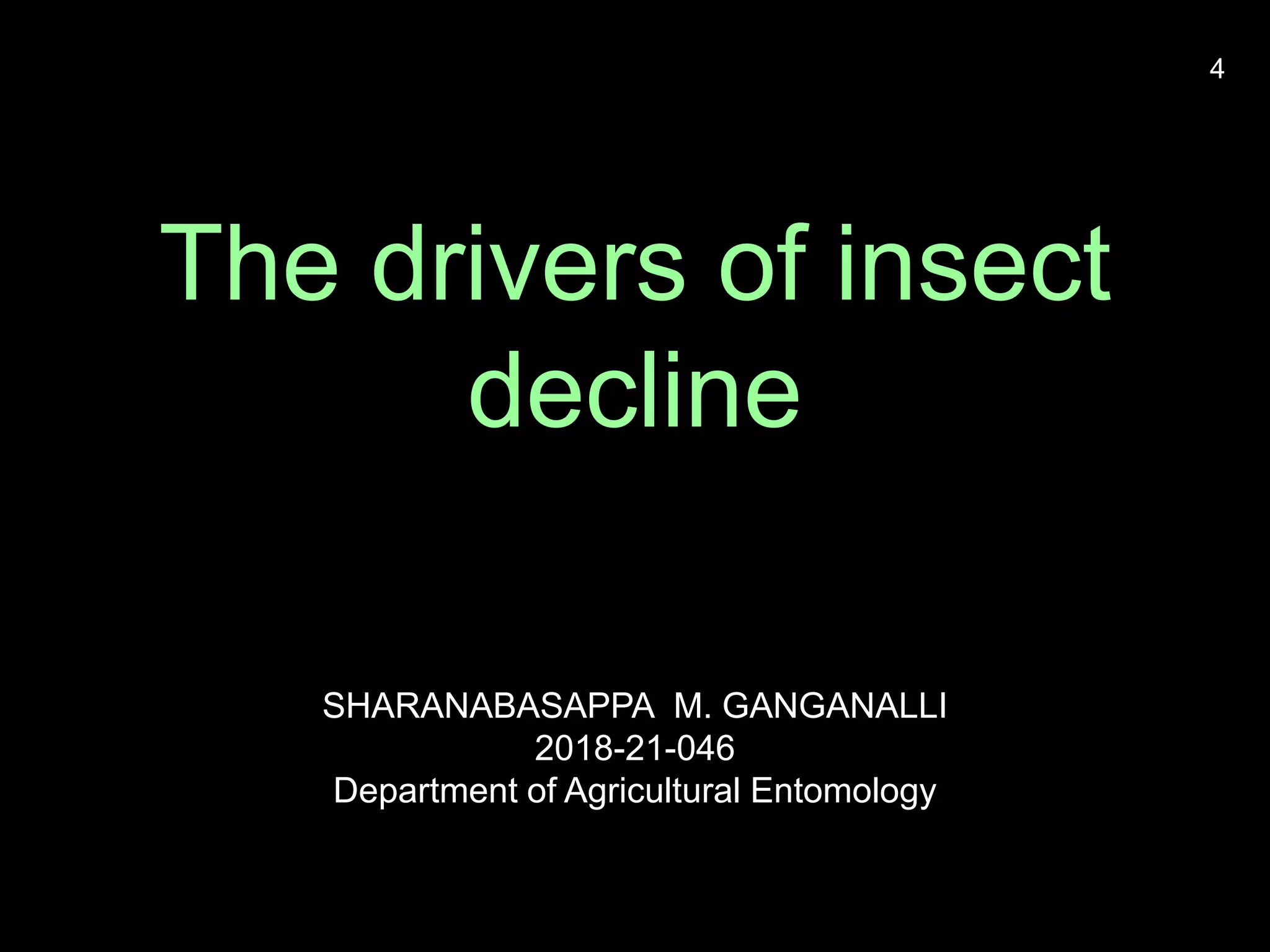 Drivers of insect decline.pptx