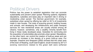 Drivers of Urban Sprawl; Lesson 3.pptx