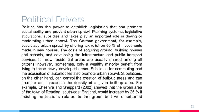 Drivers of Urban Sprawl; Lesson 3.pptx