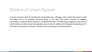 Drivers of Urban Sprawl; Lesson 3.pptx