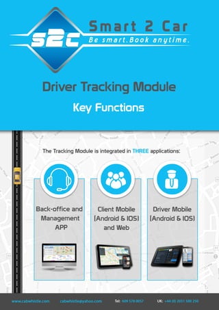 Smart2Car by INSOFTDEV- Driver Tracking Engine | PDF