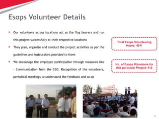 Mahindra Logistics - Driver's Welfare Programme | PPTX