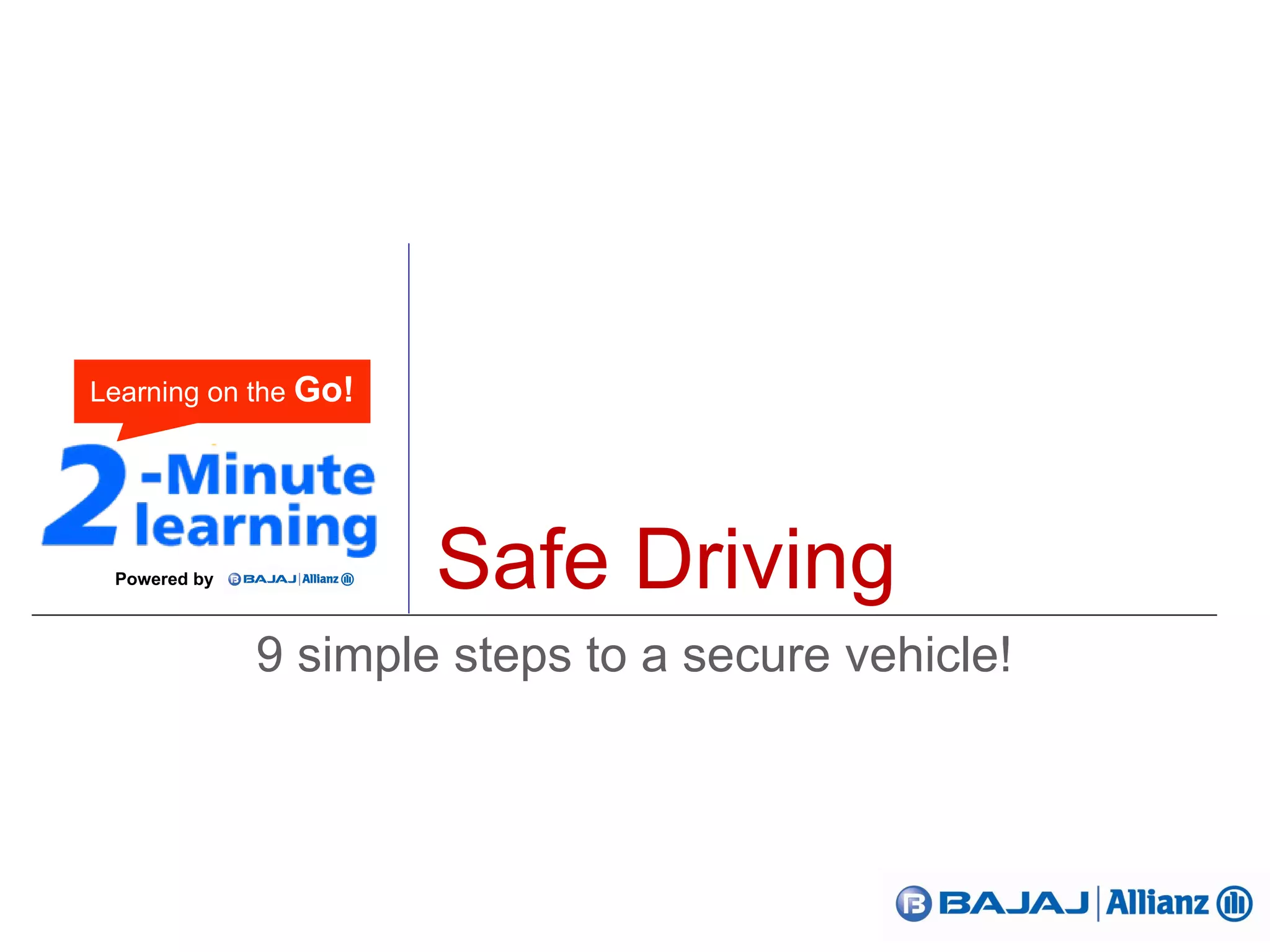 Safe Driving | PPT