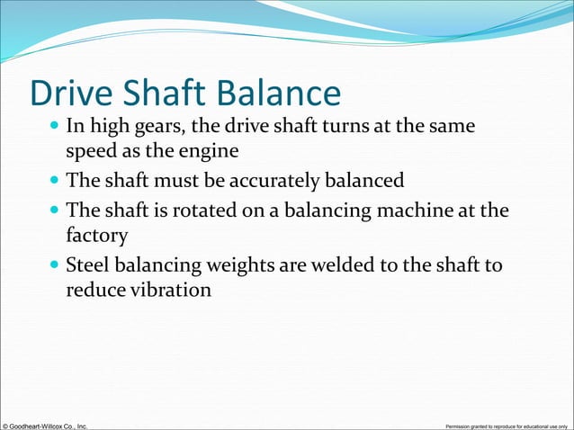 Drive shaft.ppt | Off-Road Vehicles | Auto Body Styles