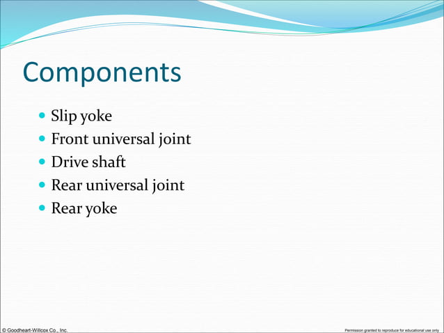 Drive shaft.ppt | Off-Road Vehicles | Auto Body Styles