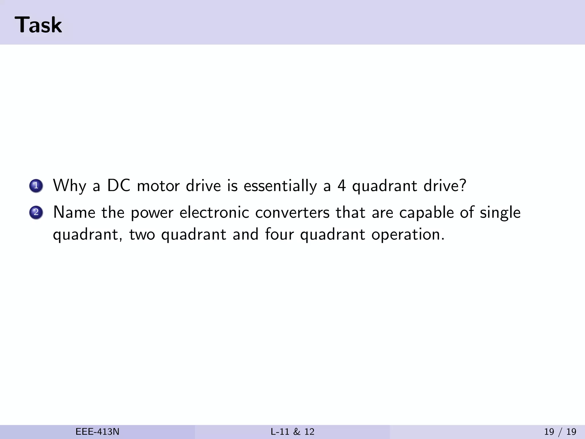 Drives lec 11_12_Braking of DC Motors | PDF
