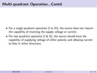 Drives lec 11_12_Braking of DC Motors | PDF