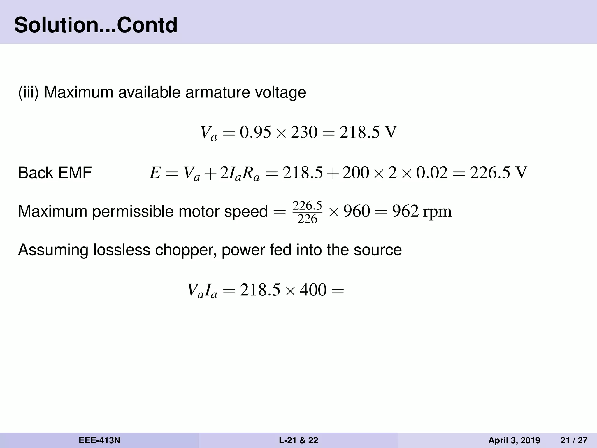 Drives lec 21_22_Chopper Controlled DC Drives | PDF