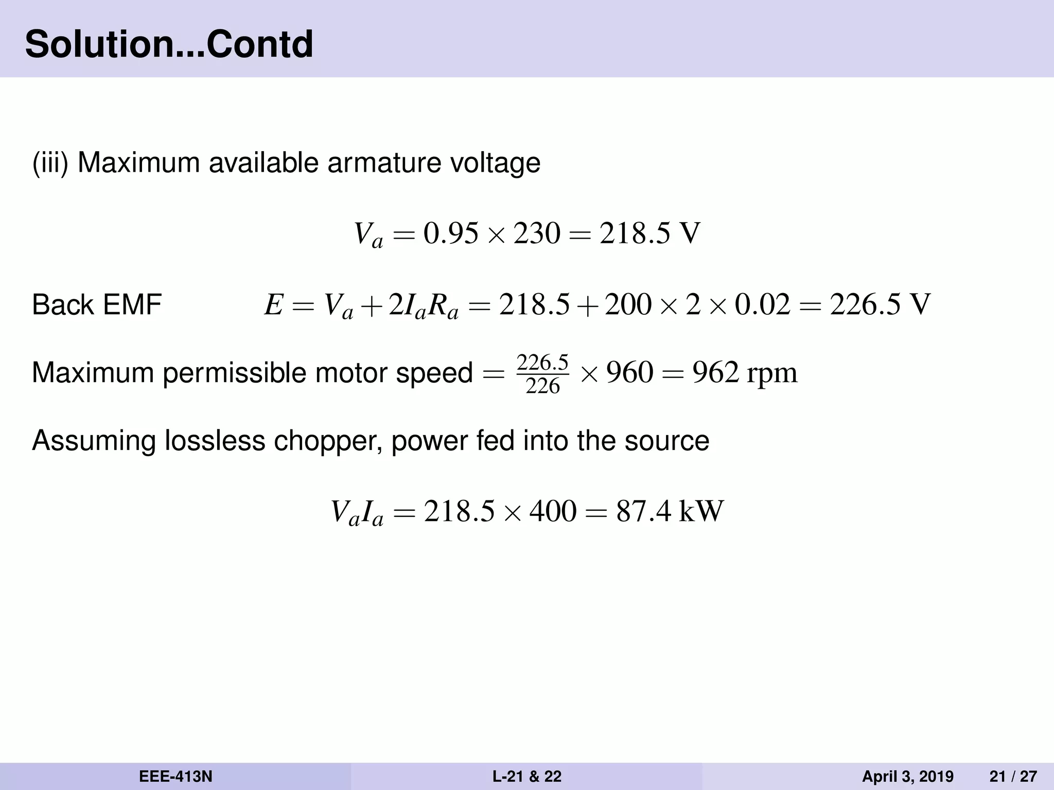 Drives lec 21_22_Chopper Controlled DC Drives | PDF