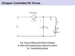 Drives lec 21_22_Chopper Controlled DC Drives | PDF