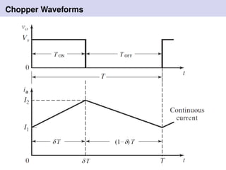 Drives lec 21_22_Chopper Controlled DC Drives | PDF
