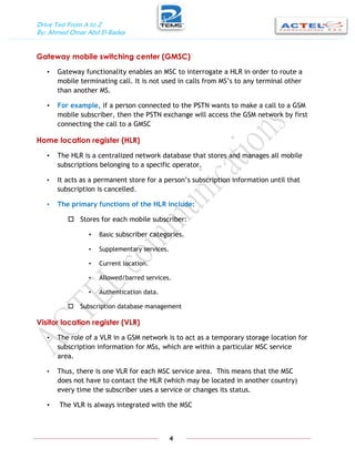 Drive Test Explain | PDF